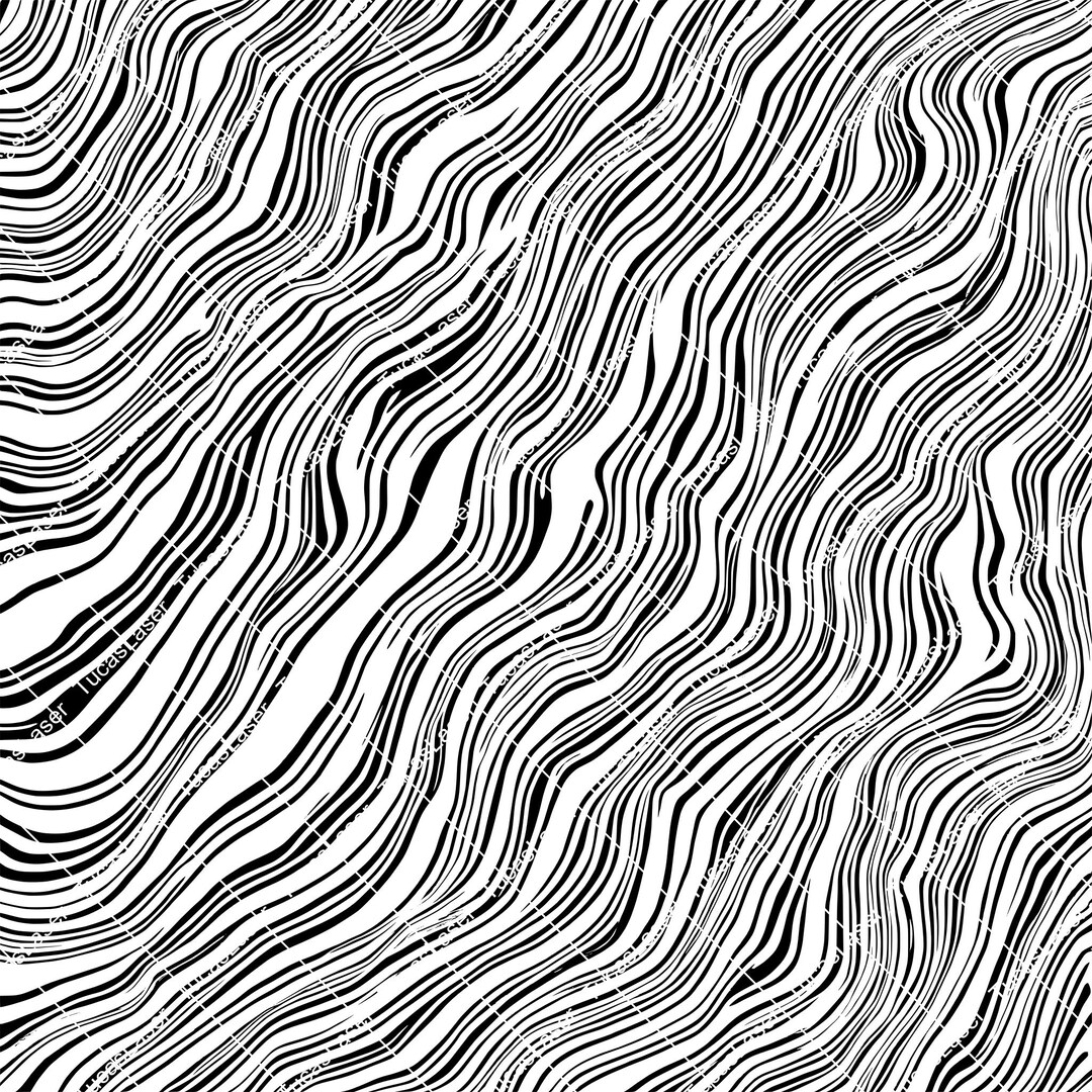 Damascus Steel Pattern 7 - .svg & .png Files | Negative + Positive ...