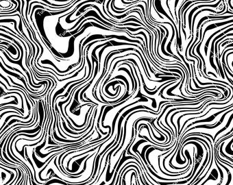 Damascus Steel Pattern 16 - .svg & .png Files | Negative + Positive ...