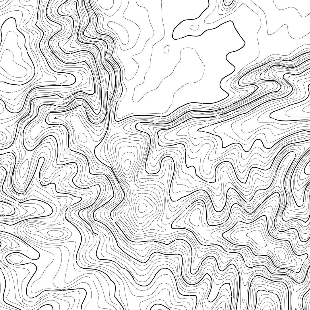 Topographic Pattern 17 - .svg & .png Files | Negative + Positive ...