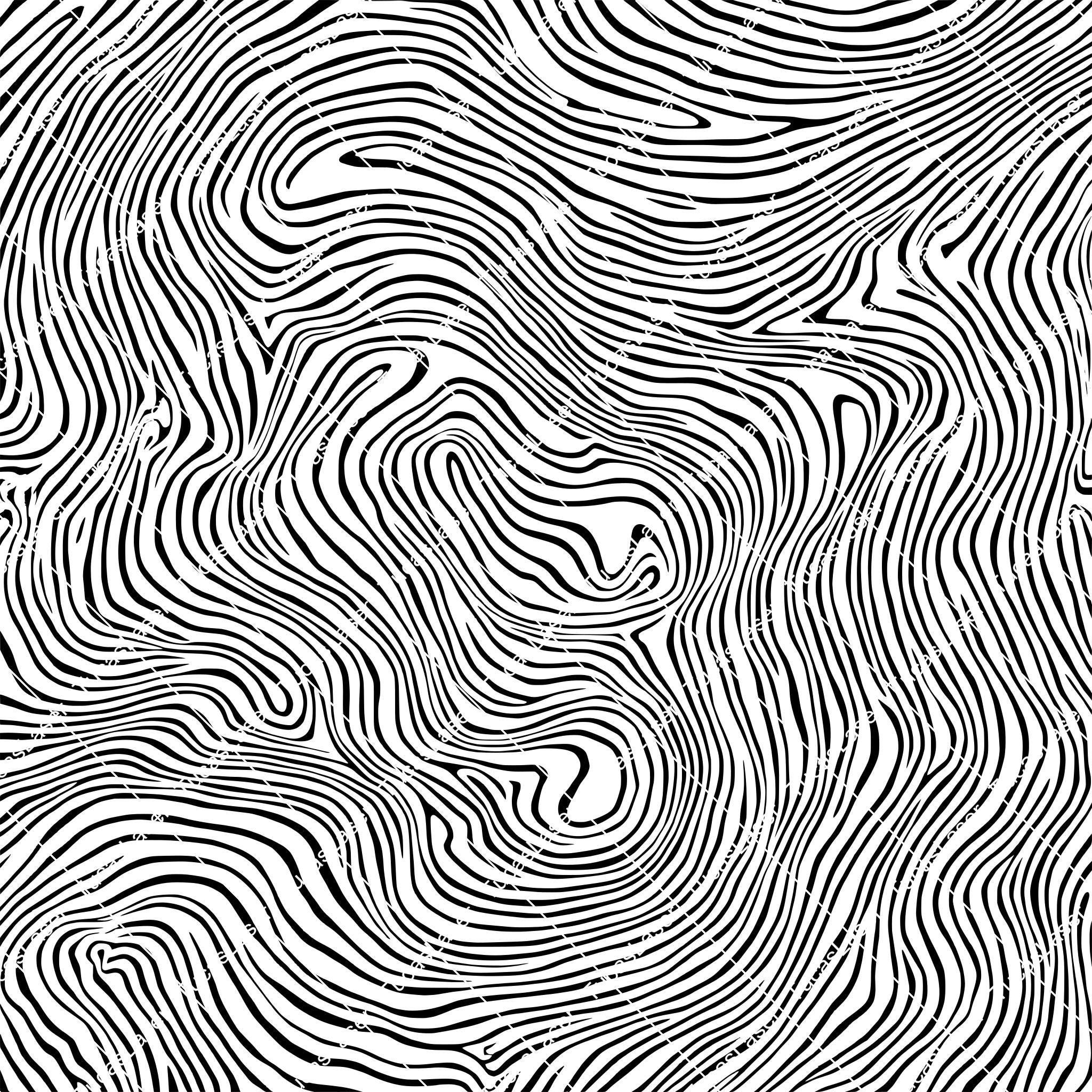 Damascus Steel Pattern 5 - .svg & .png Files | Negative + Positive ...