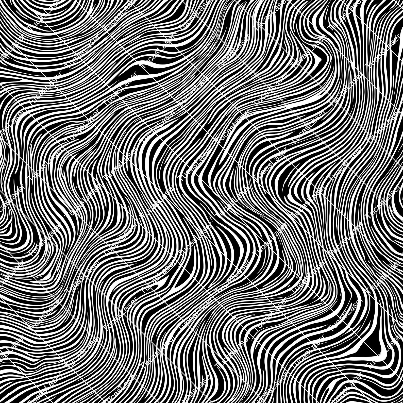 Damascus Steel Pattern 34 - .svg & .png Files | Negative + Positive ...