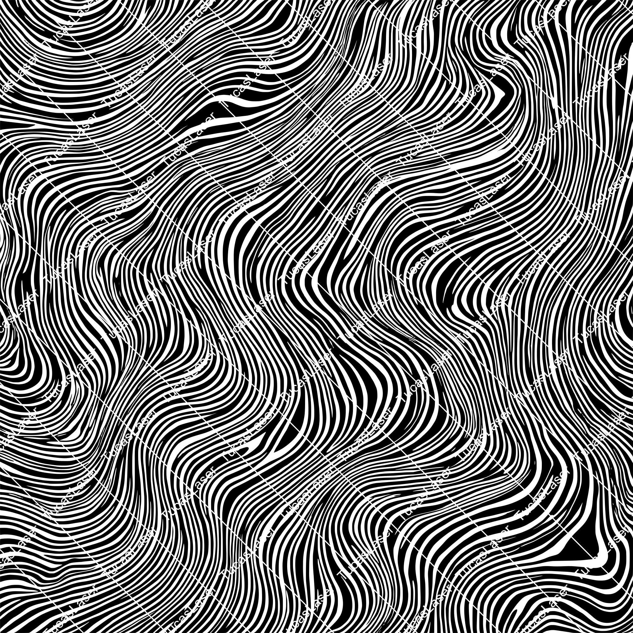 Damascus Steel Pattern 34 - .svg & .png Files | Negative + Positive ...