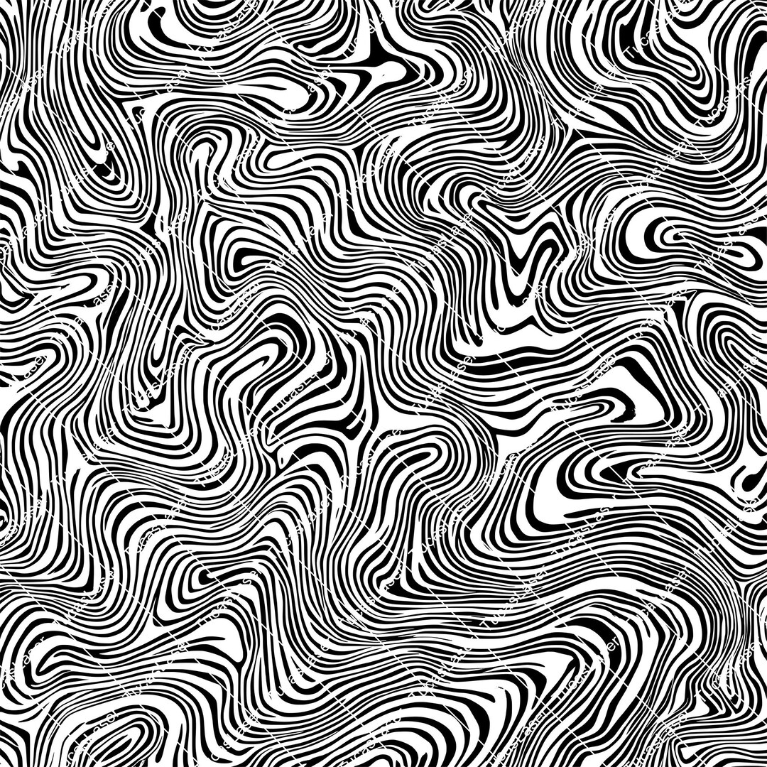 Damascus Steel Pattern 32 .svg & .png Files Negative Positive Variants ...