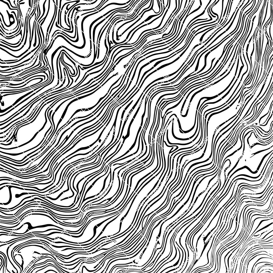 Damascus Steel Pattern 9 - .svg & .png Files | Negative + Positive ...