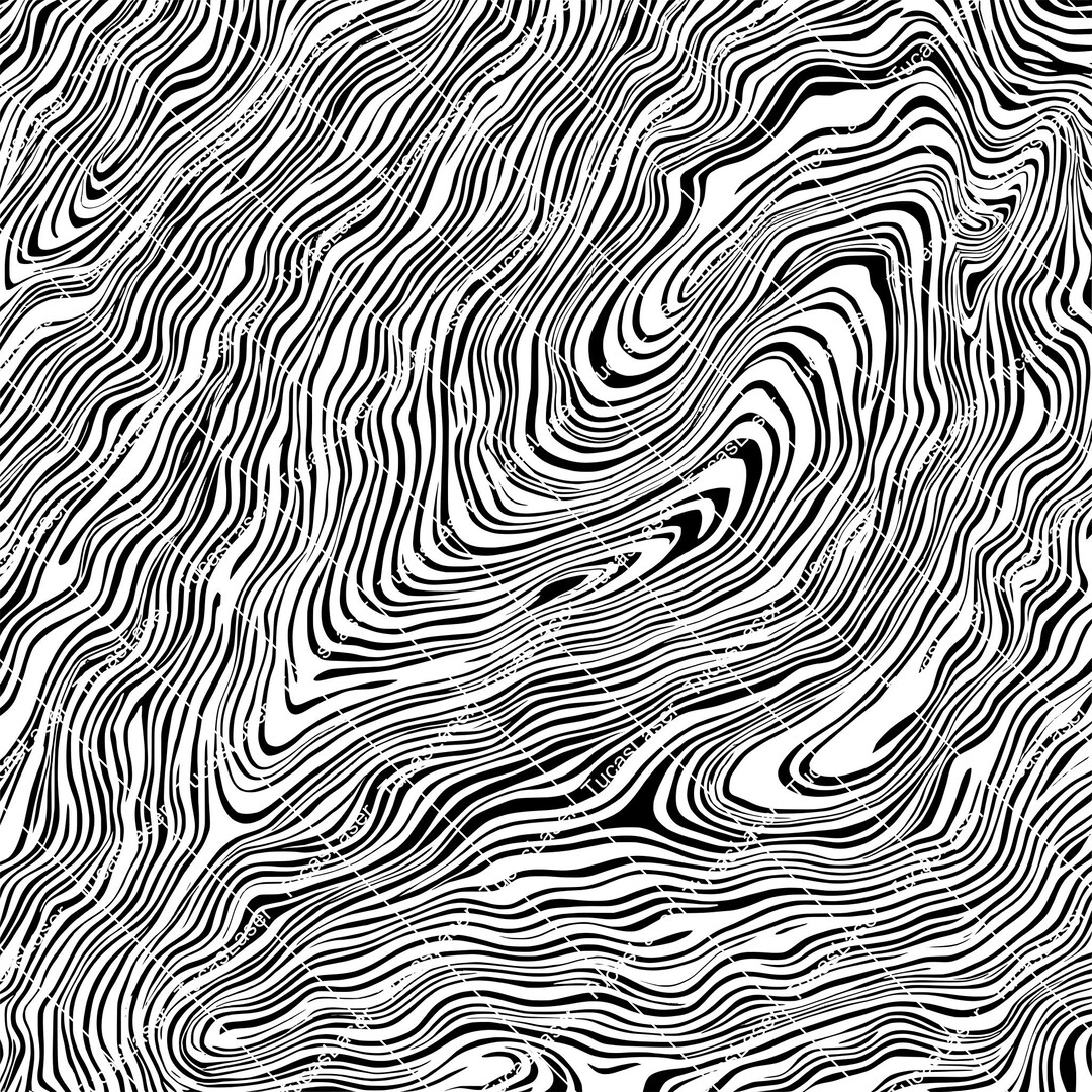 Damascus Steel Pattern 28 - .svg & .png Files | Negative + Positive ...
