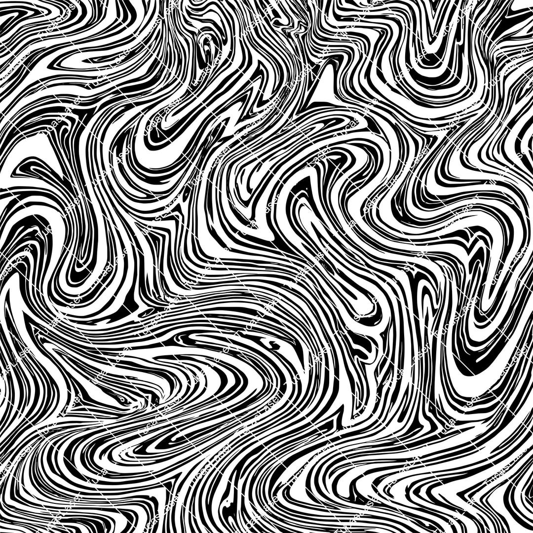Damascus Steel Pattern 36 - .svg & .png Files | Negative + Positive ...