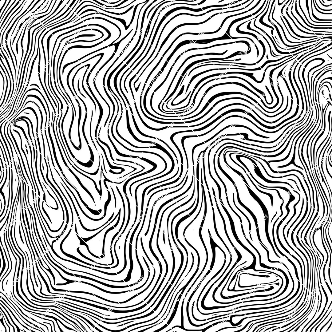 Damascus Steel Pattern 15 - .svg & .png Files | Negative + Positive ...