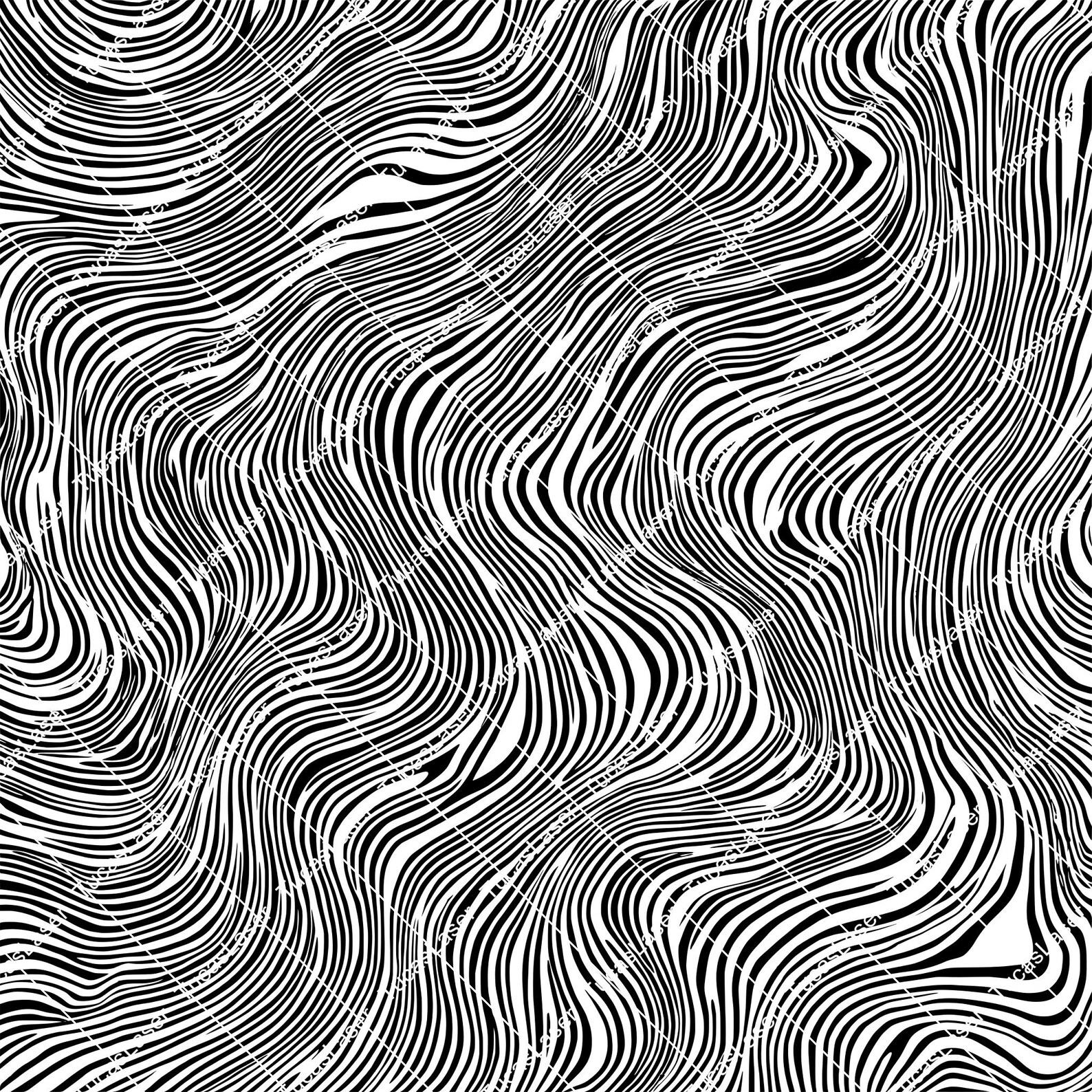 Damascus Steel Pattern 34 - .svg & .png Files | Negative + Positive ...