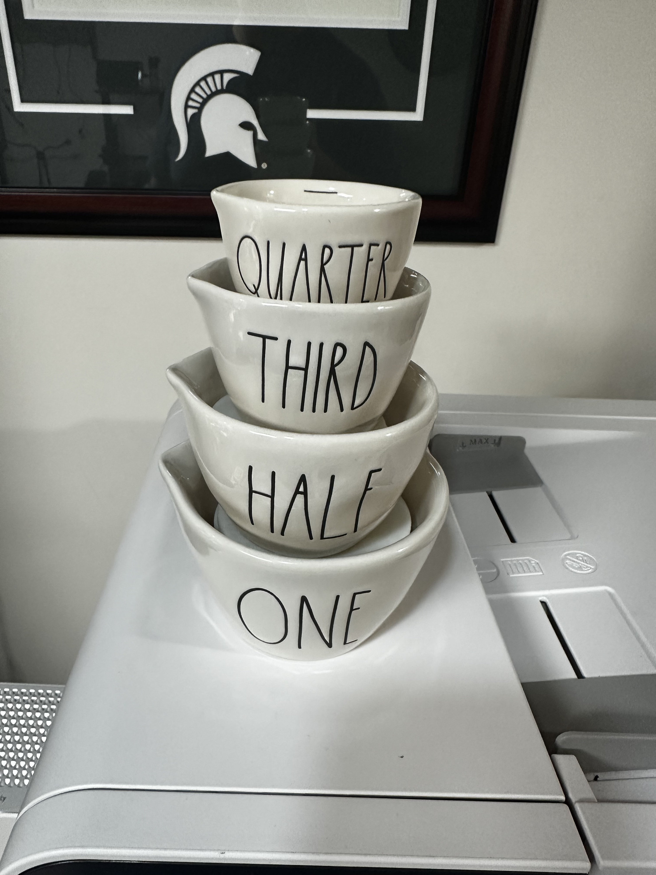 Rae Dunn Inspired Measuring Cup Riser Set - Etsy