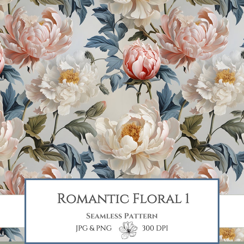 Romantic Fabric - Etsy