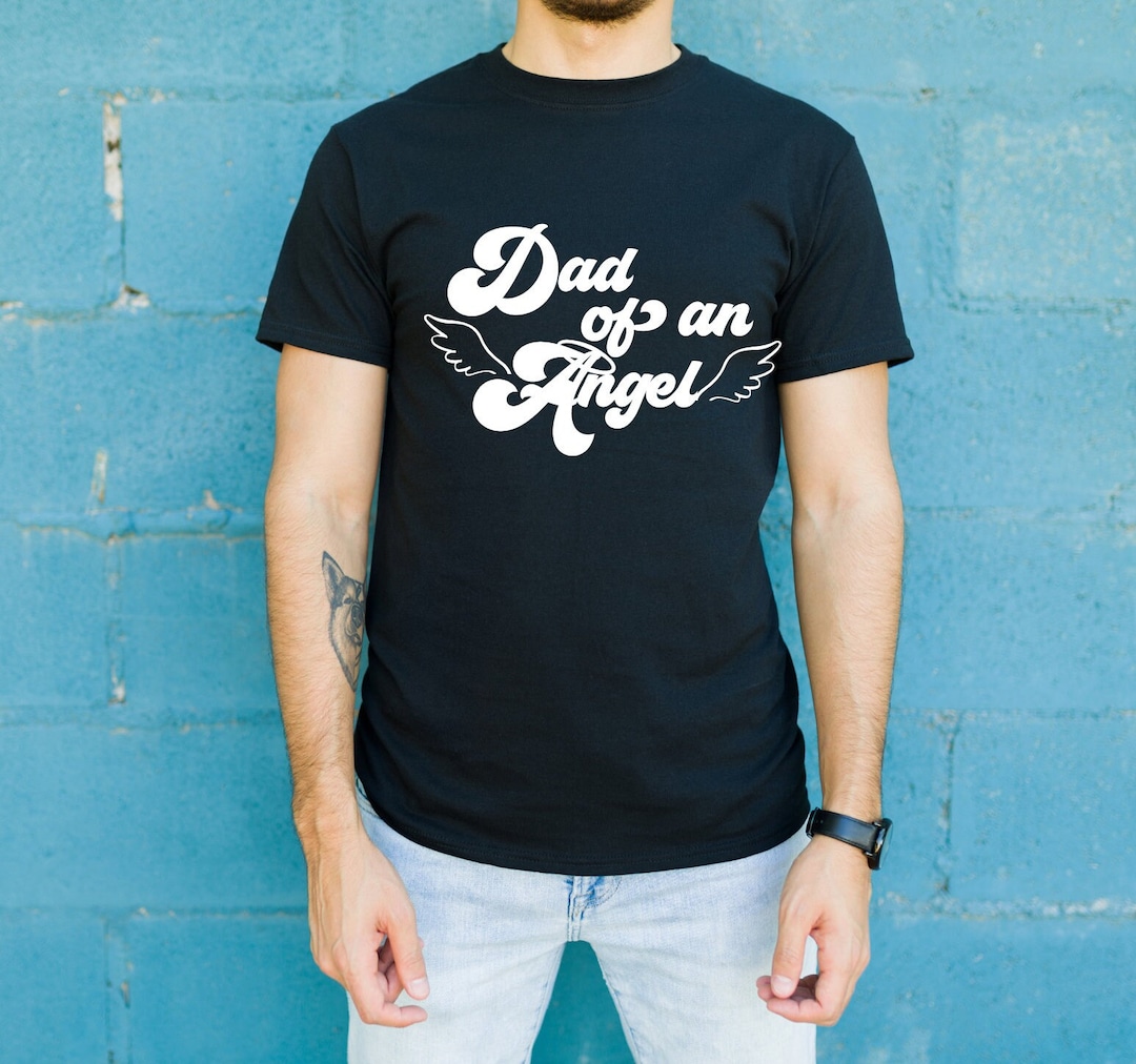 Angel Dad Svg Png, Dad of an Angel Svg Png, Loss Dad Svg Png, Bereaved ...