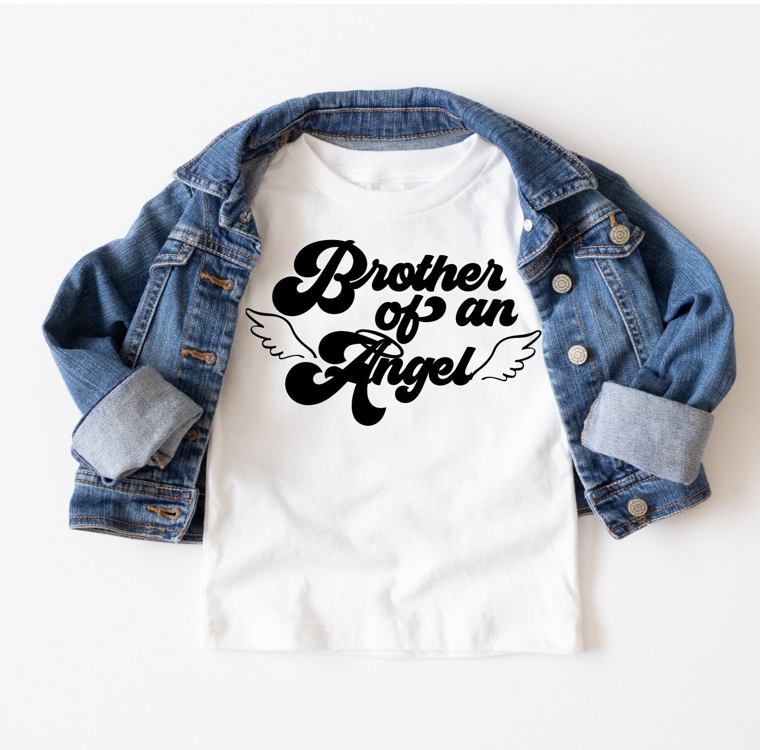 Angel Brother Svg Png, Brother of an Angel Png, Loss Brother Svg Png ...