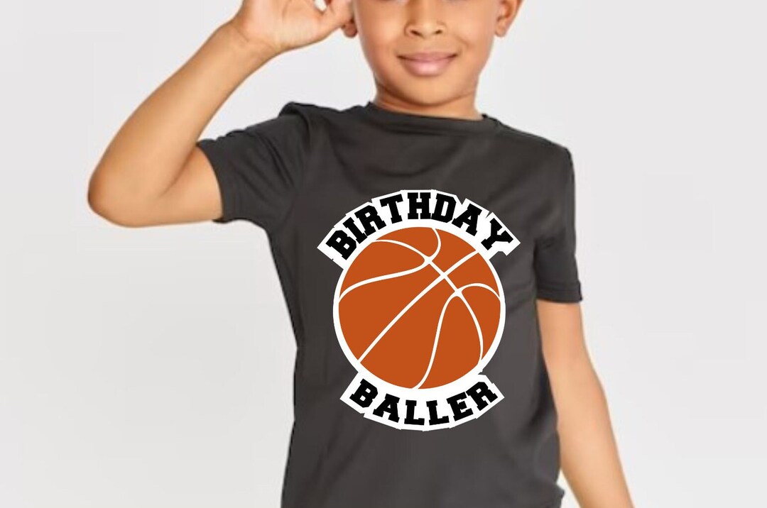 Birthday Baller SVG and Png, Toddler Birthday SVG and Png, Sports ...