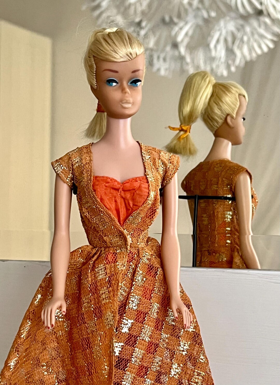 1963 Blonde Barbie Swirl Ponytail in #946 - Etsy