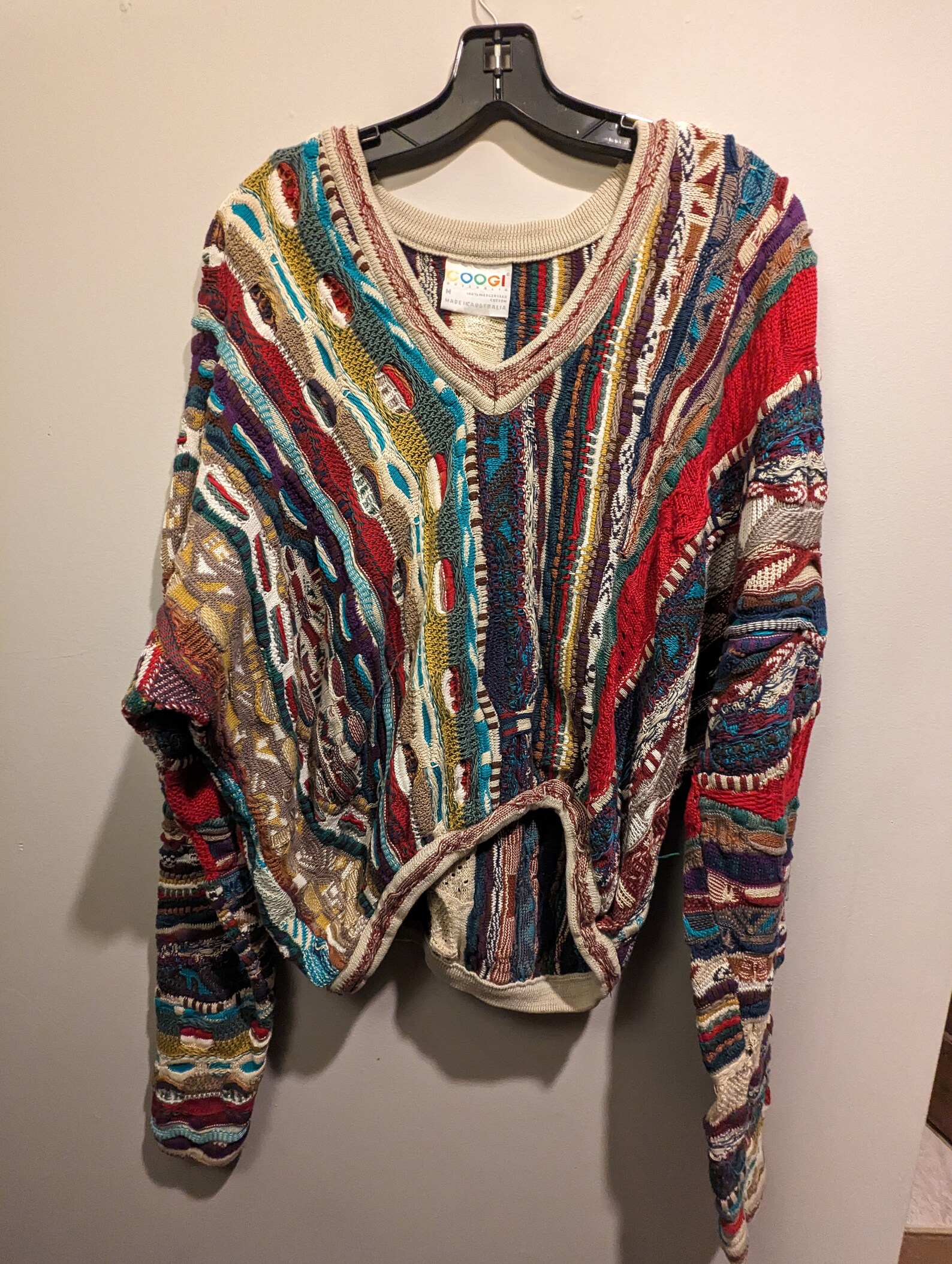 Coogi Sweater - Etsy