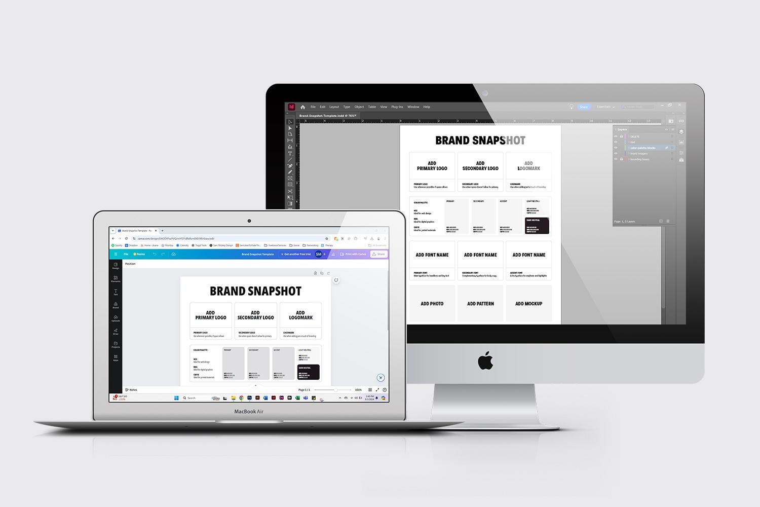 Brand Guideline Template | Style Guide Template | Brand Kit | Brand ...
