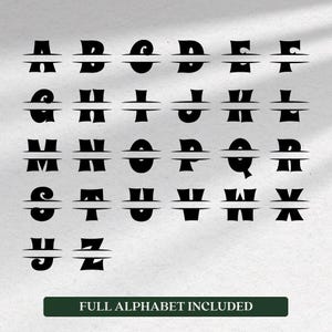 Split Monogram High-res Digital Download Instant Download for Printing ...