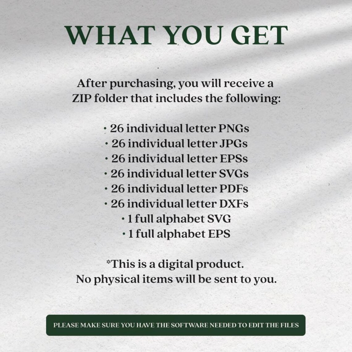 Split Monogram | High-resolution Digital Download | Instant Download ...