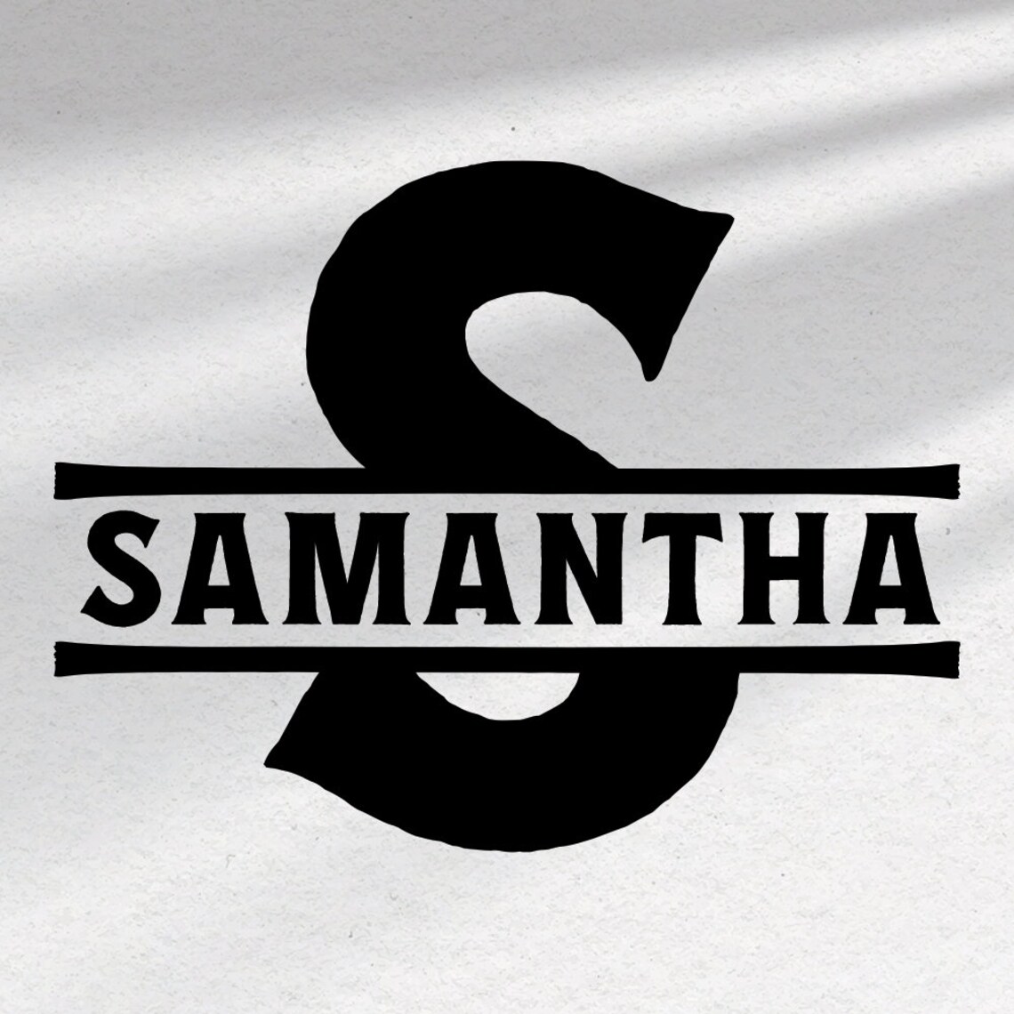 Split Monogram | High-resolution Digital Download | Instant Download ...