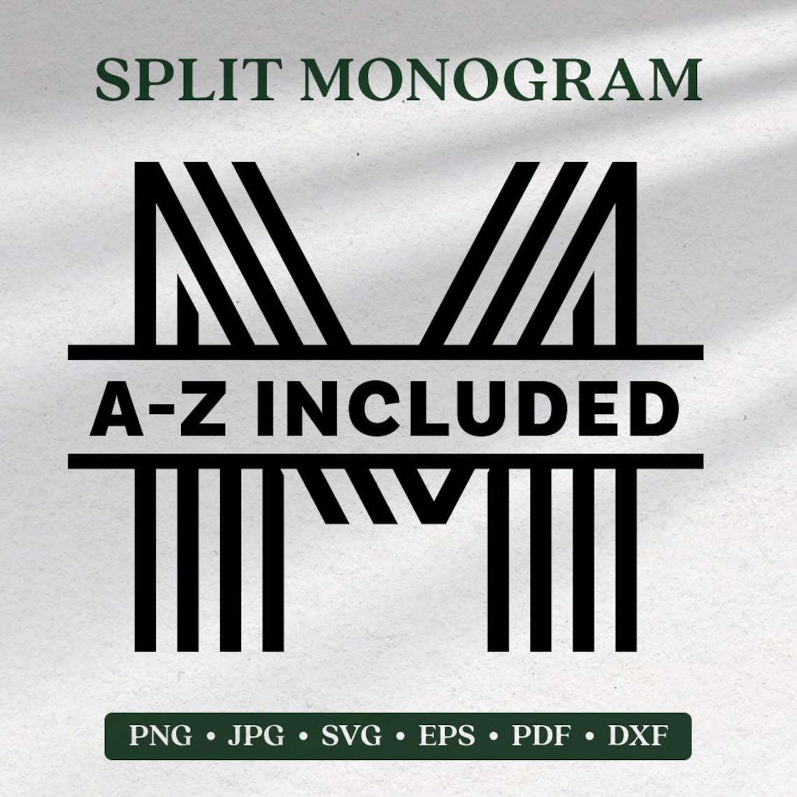 Split Monogram High-res Digital Download Instant Download for Printing ...