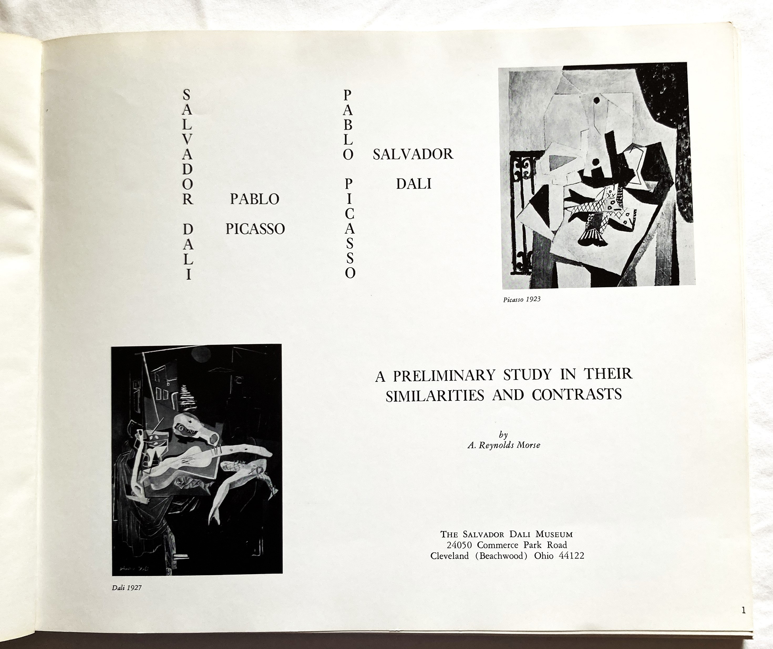 Pablo Picasso Salvador Dali Similarities and Contrasts - Etsy