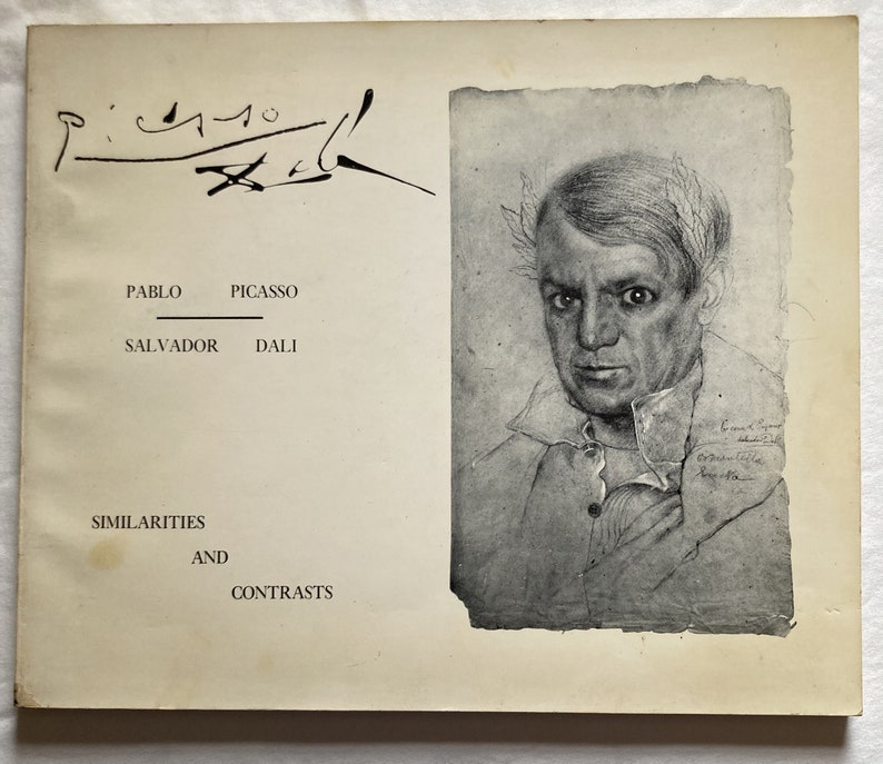 Pablo Picasso Salvador Dali Similarities and Contrasts - Etsy