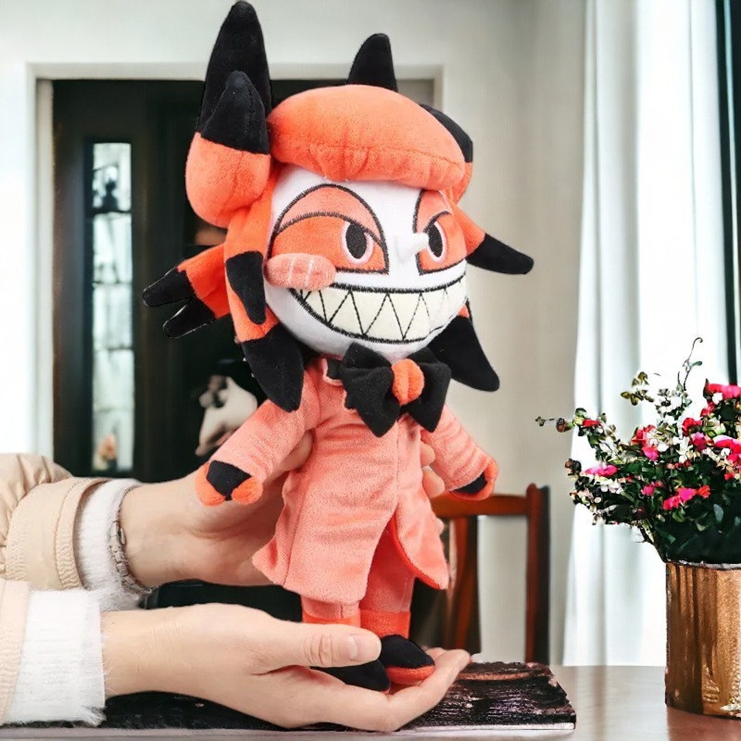 Hazbin Hotel Plush Toy, Alastor Plushie, Anime Plush Toy, Hazbin Anime ...