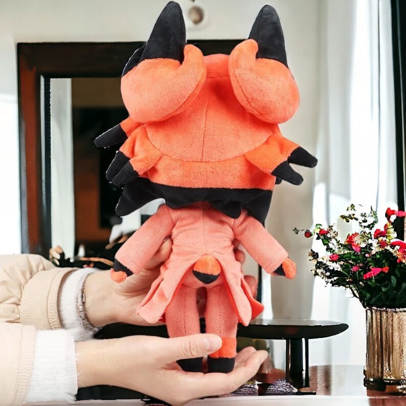 Hazbin Hotel Plush Toy, Alastor Plushie, Anime Plush Toy, Hazbin Anime ...