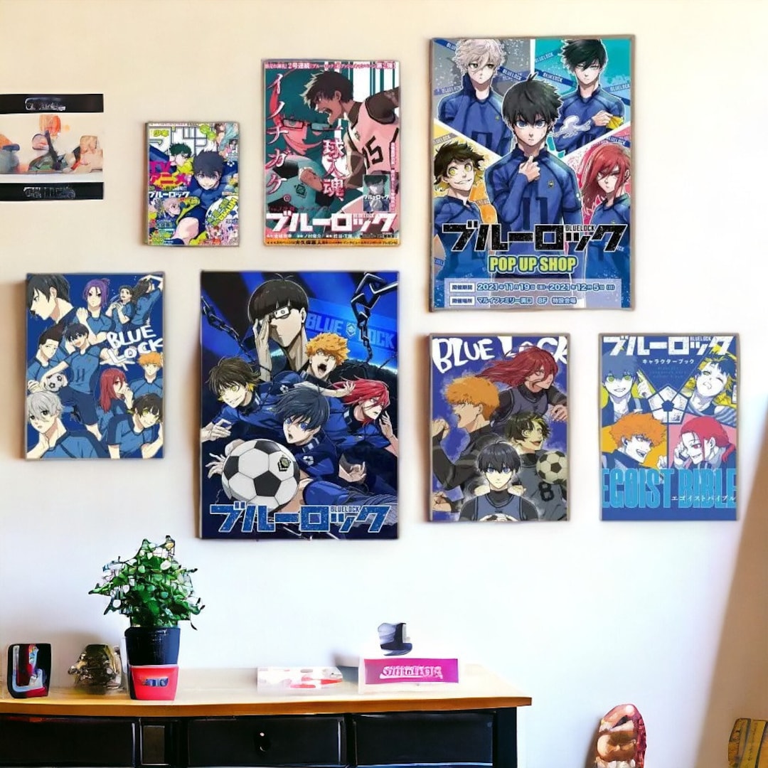 Great Quality Anime Blue Lock Posters, Blue Lock Manga Prints, Blue ...
