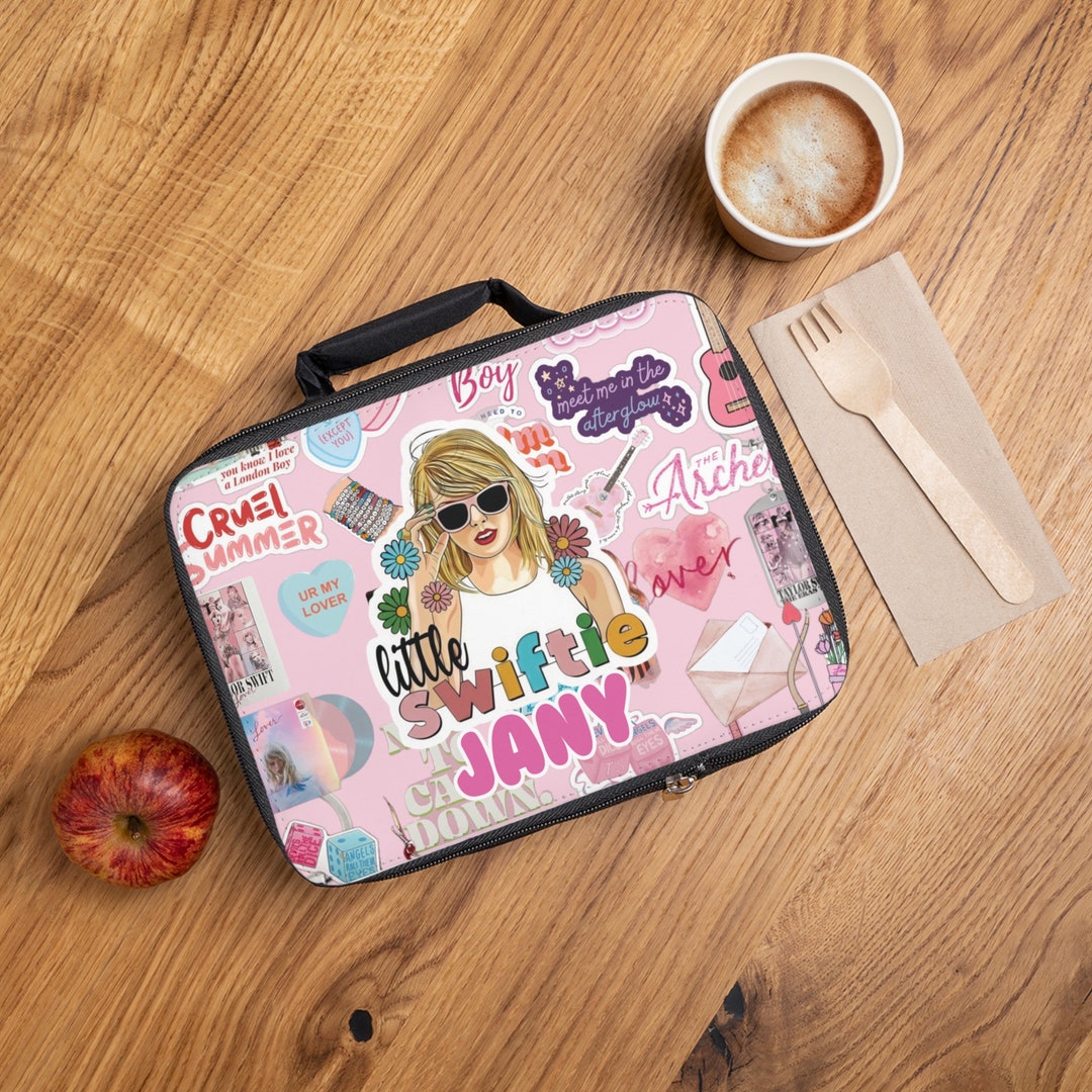 Little Swiftie Lunch Bag, Taylor Fan Gift, School Lunch Bag With Name ...