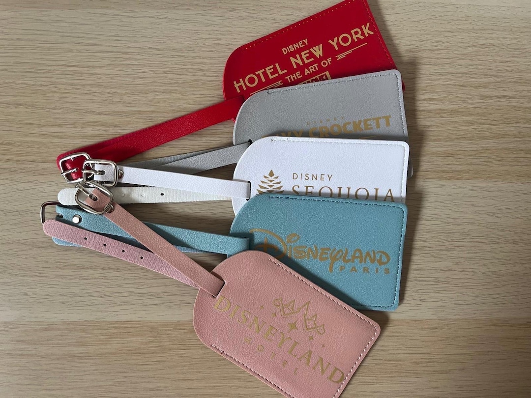Disneyland Paris Luggage Tags | Disneyland Hotel | Art of Marvel ...