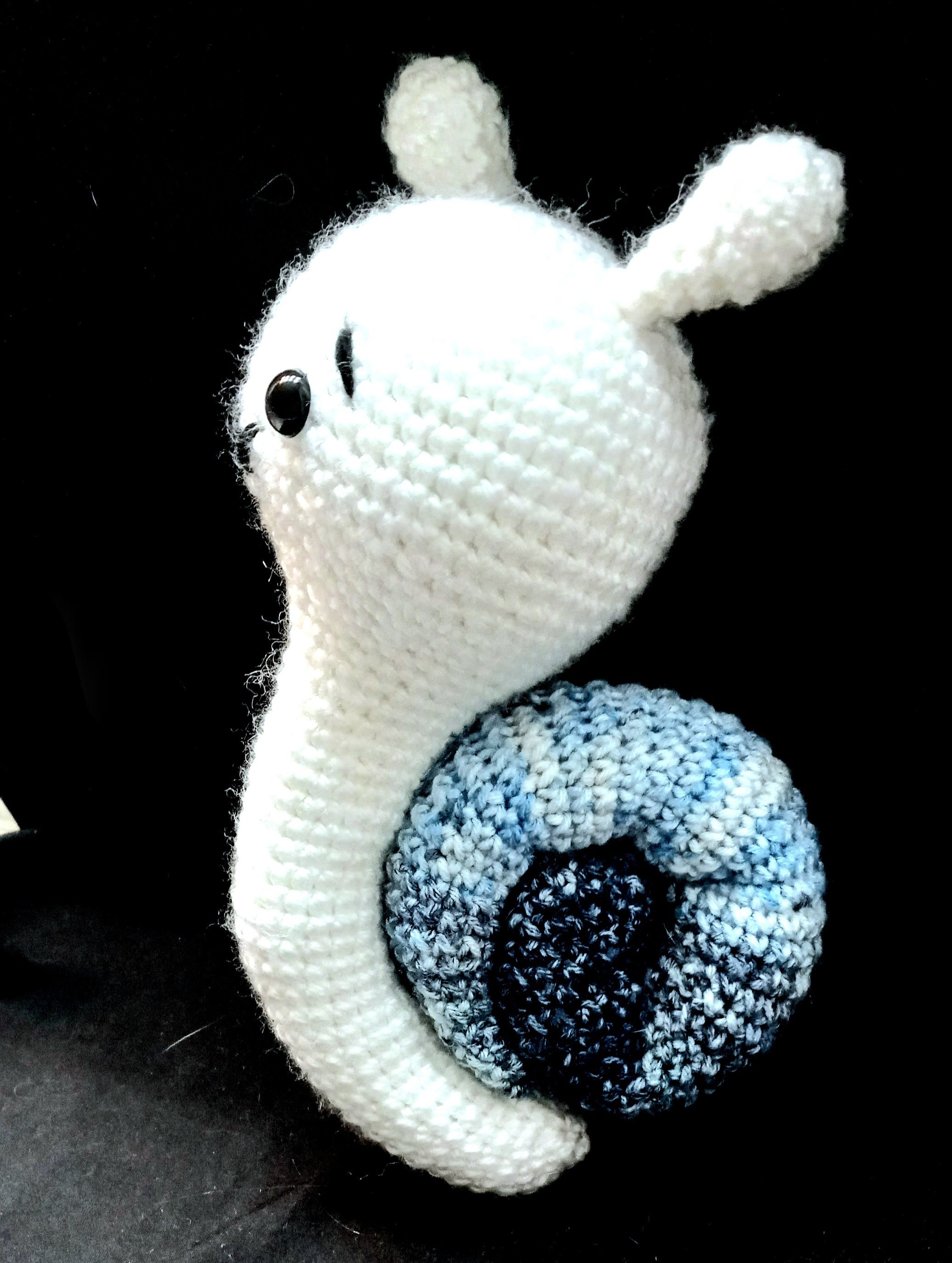 Sammy the Snail Crochet Amigurumi Plushie - Etsy