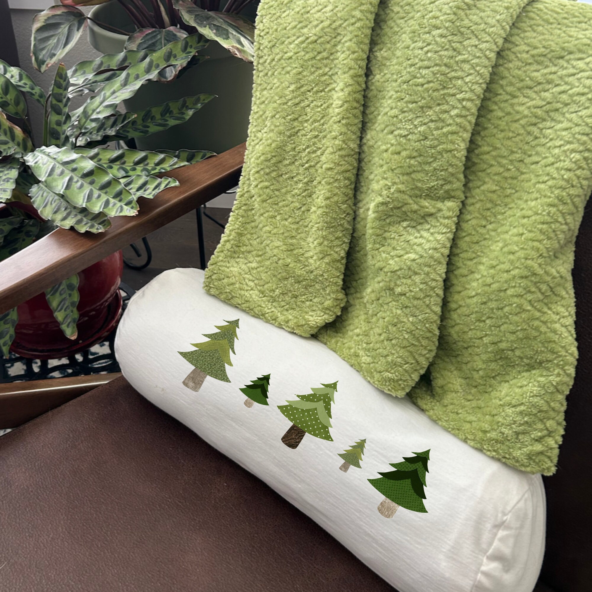 Pine Tree Applique Pattern, Woodland Trees Pattern, Christmas Tree ...