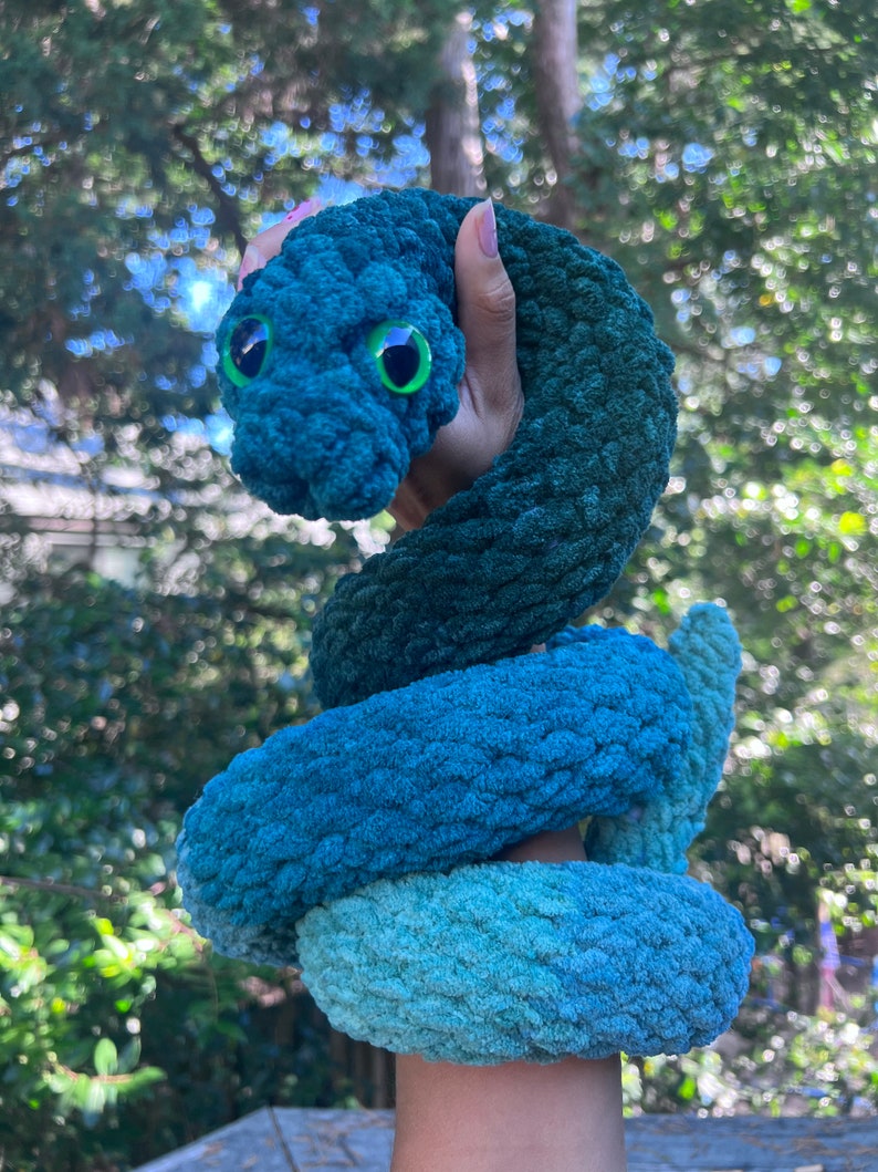 Crochet Green Tree Python - Etsy