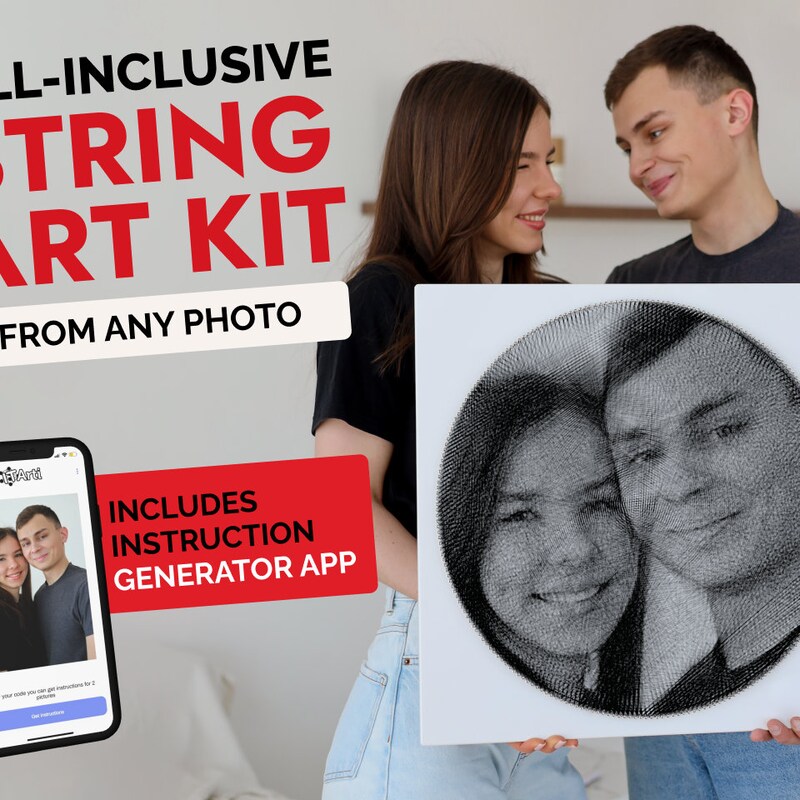 String Art Kit - Etsy