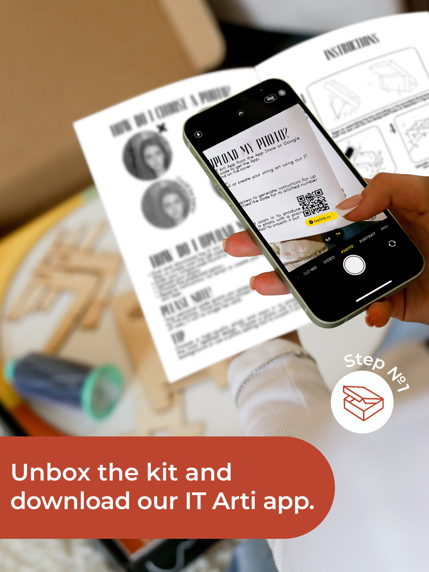 Transform Any Photo to Stunning Masterpiece - Personalized DIY String ...