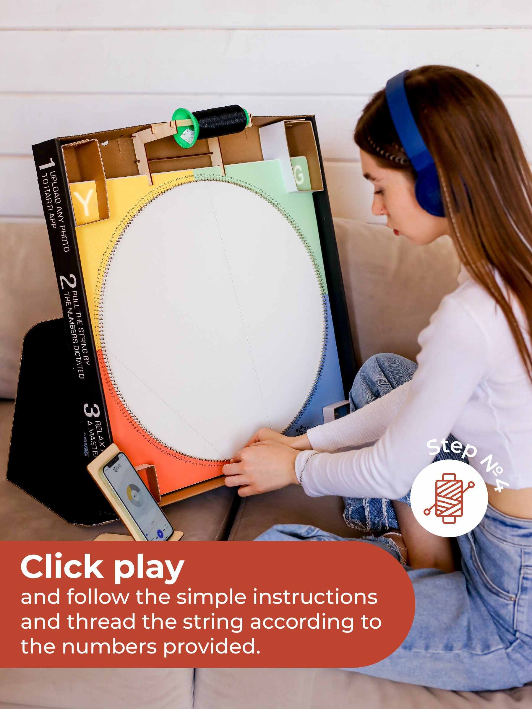 Transform Any Photo to Stunning Masterpiece - Personalized DIY String Art Kits for Adults ...