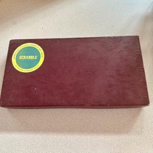 Vintage Scrabble Board Game, Authentic 1948 Childhood Memorabilia 1940s ...