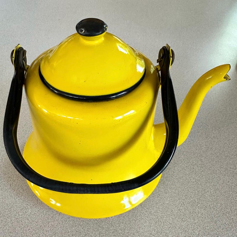 Antique Tea Pot - Etsy