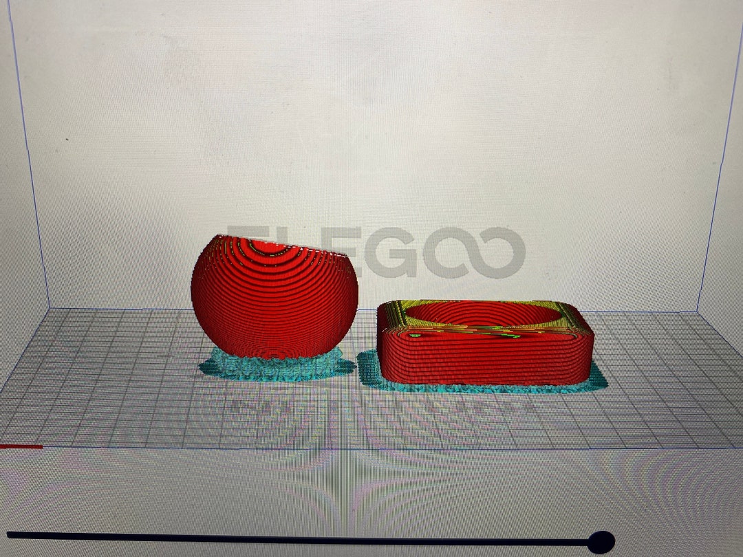 Sphere 3D Printed Flower Pot - Etsy