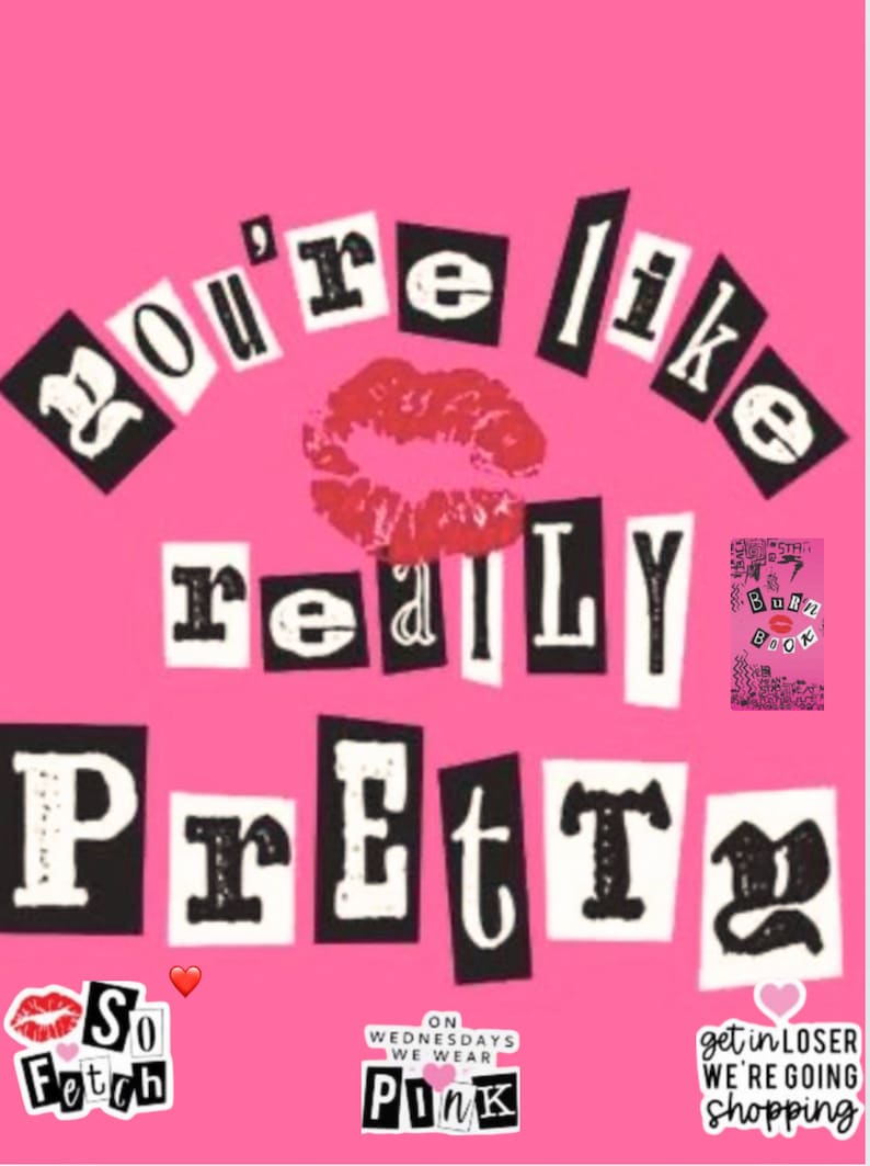 DIY You’re Like Really Pretty Poster - Etsy