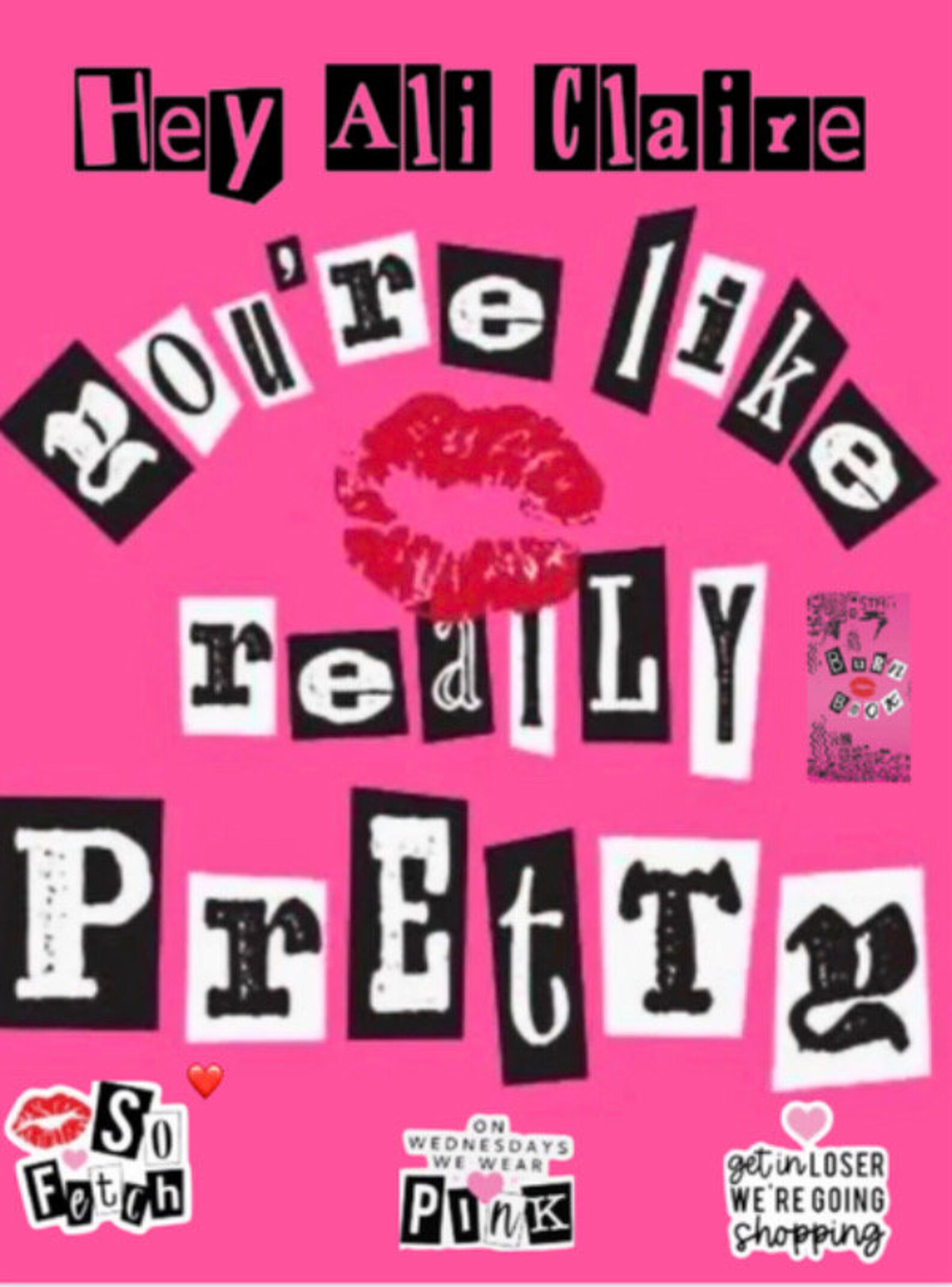 DIY You’re Like Really Pretty Poster - Etsy
