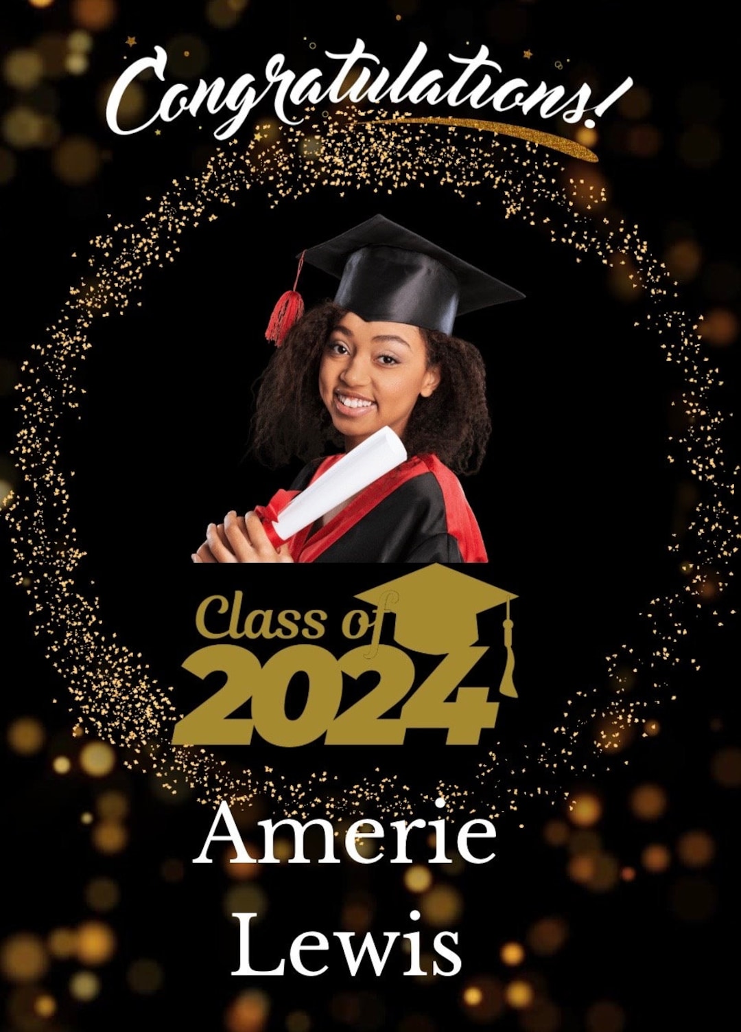 Elegant Virtual Graduation Invitation Digital Download Instant - Etsy