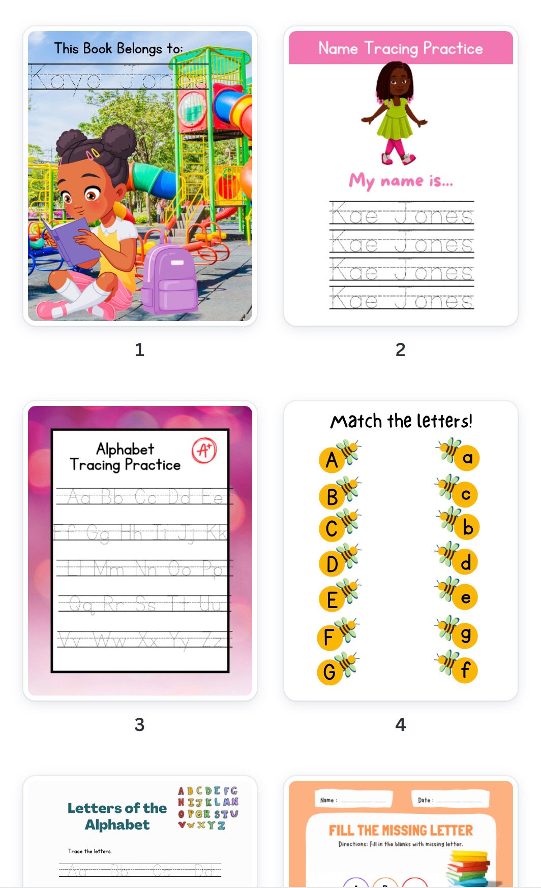 Preschool Essential Printable - Etsy
