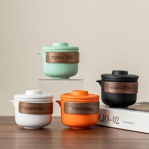 Portable Ceramic Chinese Gong Fu Tea Set With Travel Pouch - Etsy