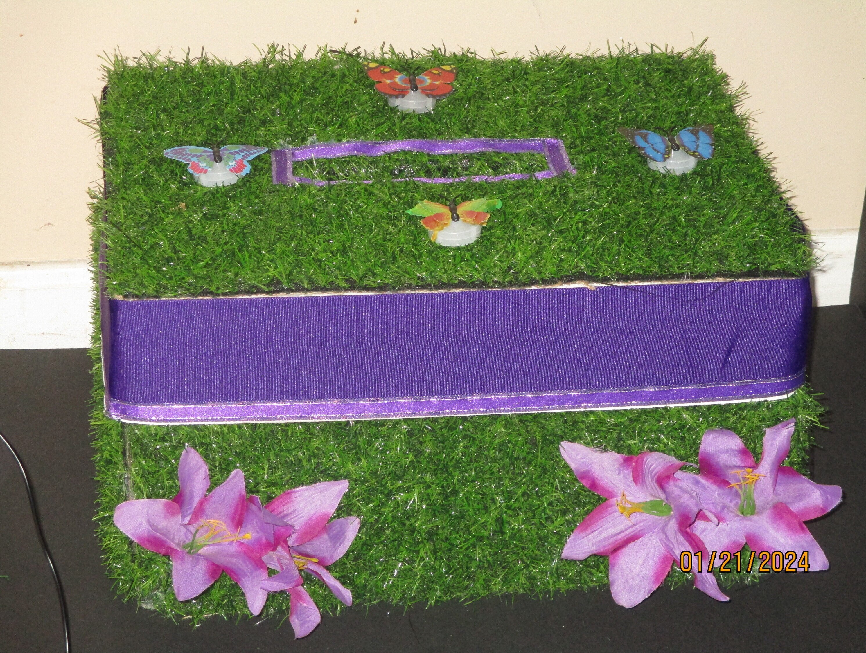 Enchanted Forest Light-up Card Box - Etsy