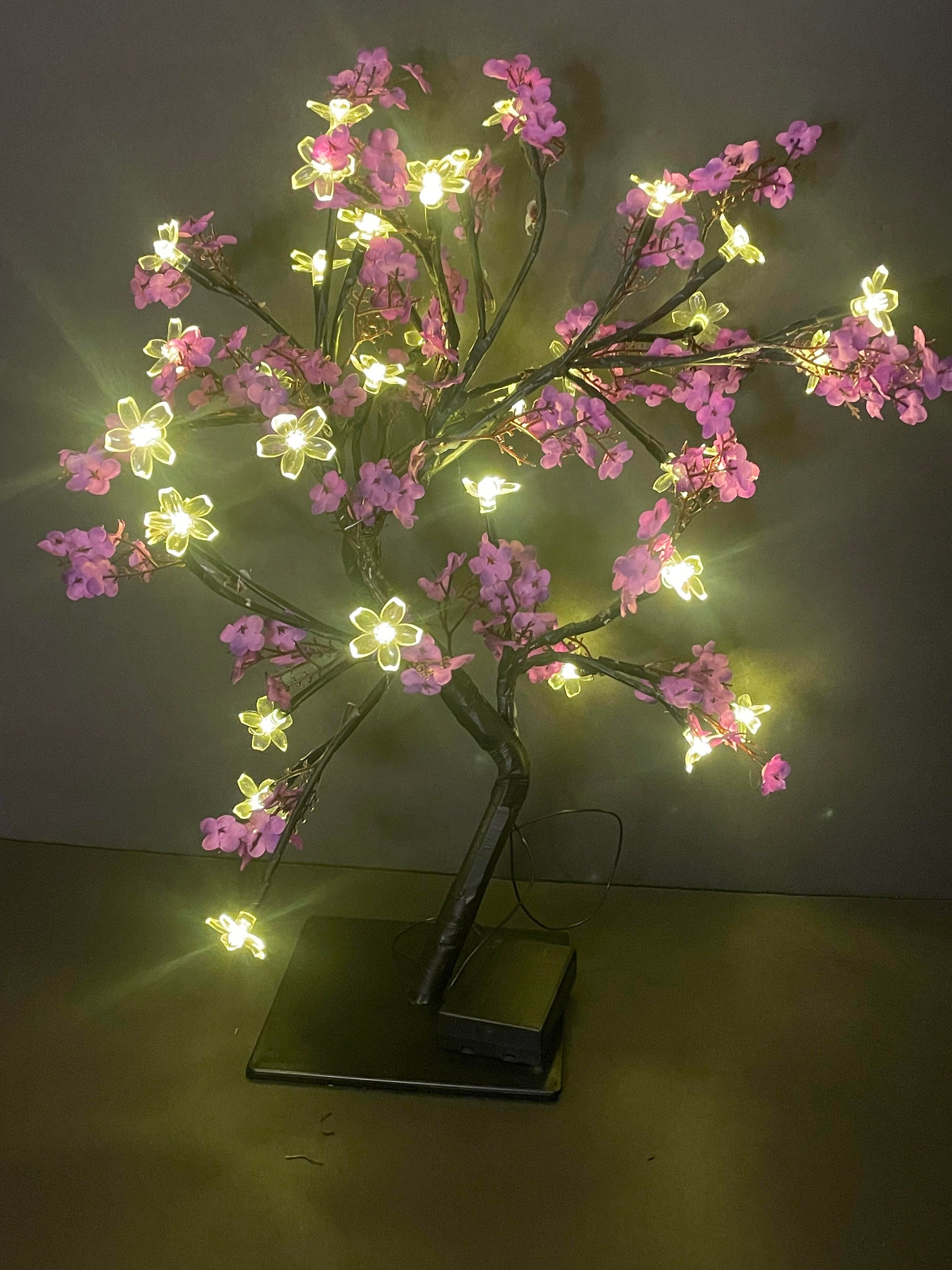 Lighted Tree Decor - Etsy