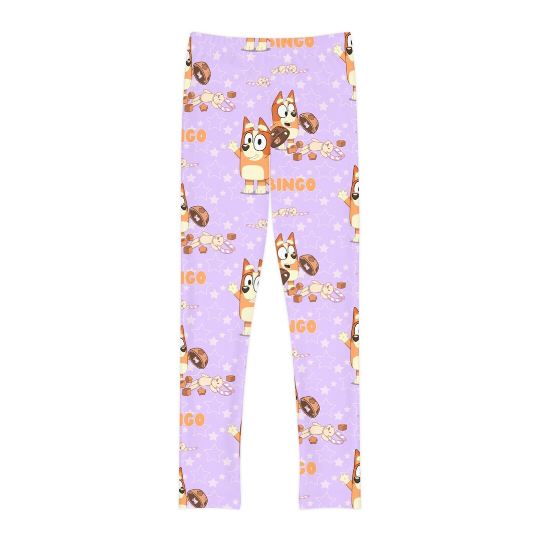Bingo, Bluey Youth Full-length Leggings AOP - Etsy