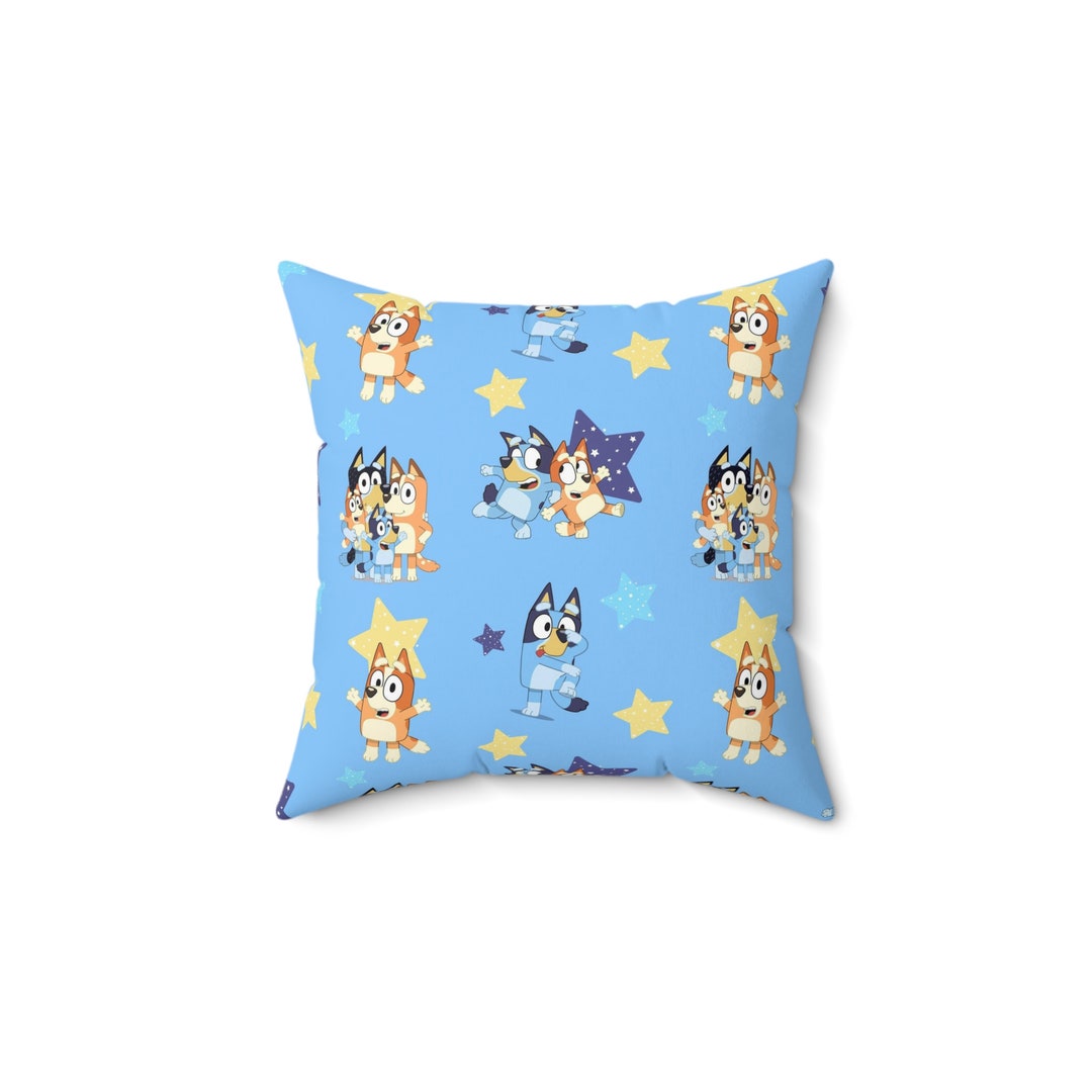 Bluey, Bluey and Bingo Pillow Case With Pillow - Etsy UK