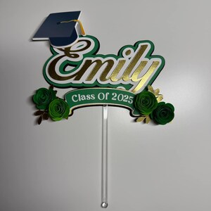 Graduation Cake Topper - Etsy